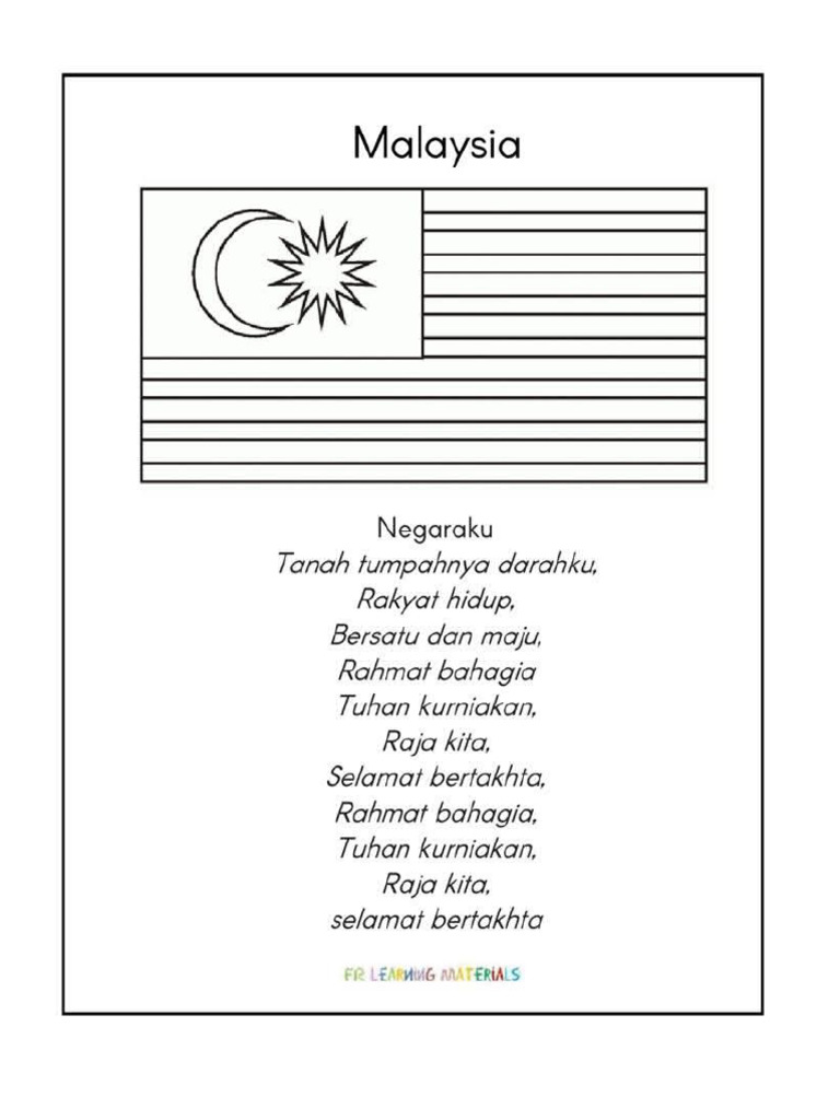 Lagu Negaraku 1 | PDF
