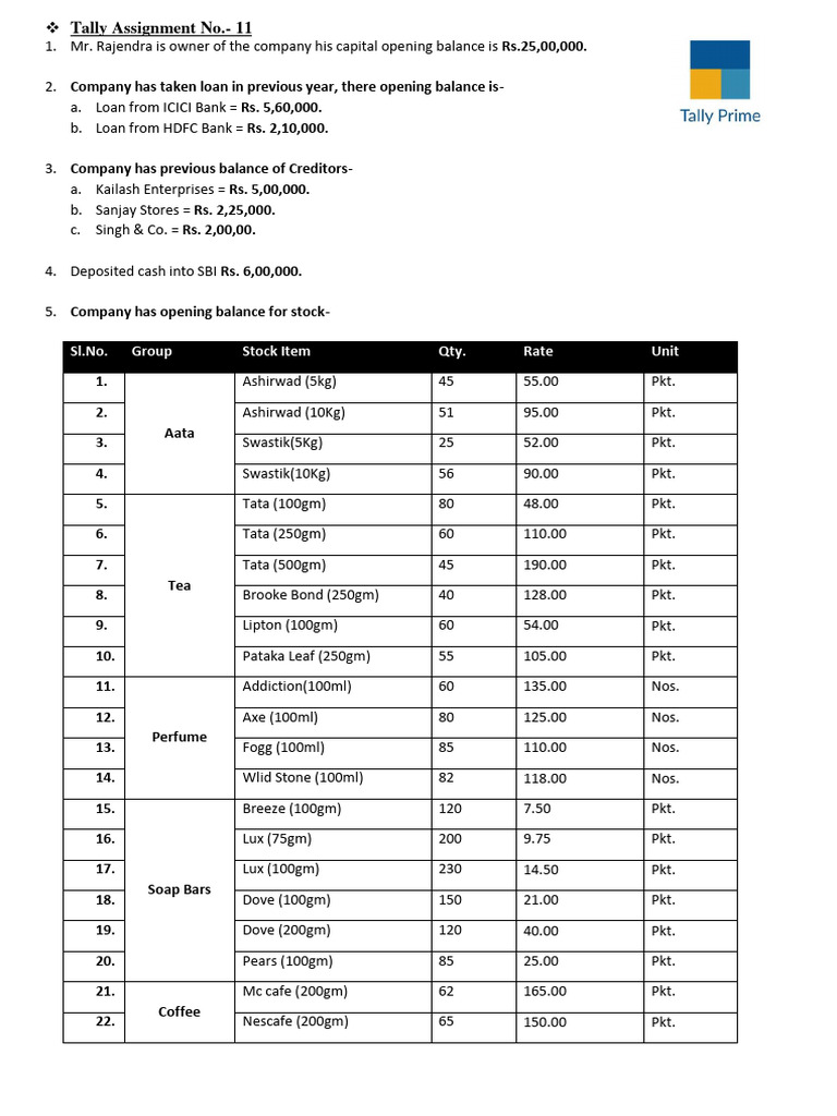 Tally_Assignment_No | Download Free PDF | Expense | Balance Sheet
