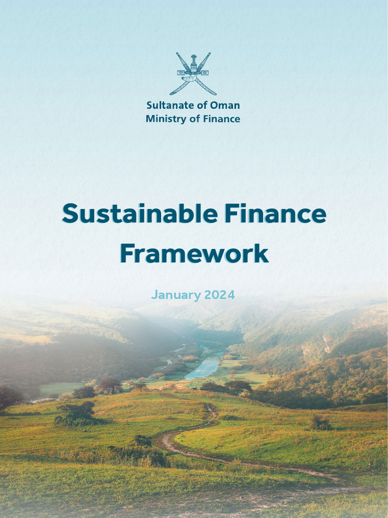 1704881175957Sustainable Finance Framework | PDF | Climate Change ...