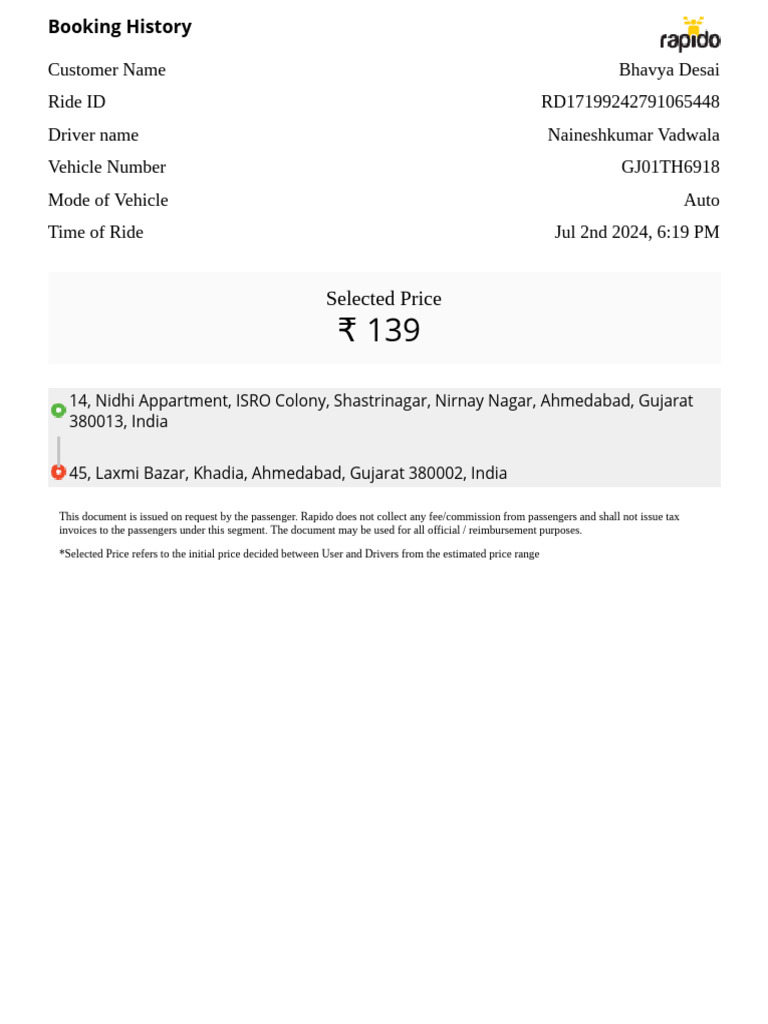 Auto Receipt RD17199242791065448 | PDF