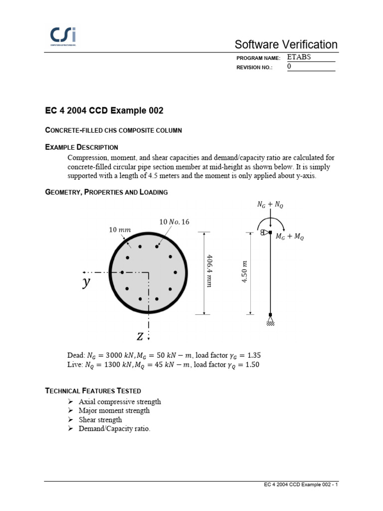 EC 4 2004 CCD Ex002 | PDF | Strength Of Materials | Bending