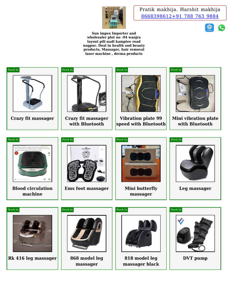 Product KIT DOC-20240515-WA0059. | PDF | Massage