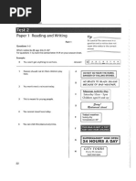 Key English Test - Reading and Writing Part 1-7 - Englishrevealed | PDF