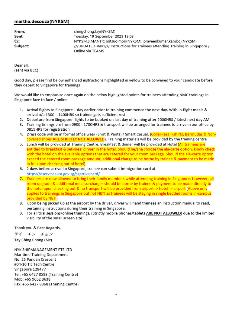 Updated Rev - 1 - Memo Style | PDF
