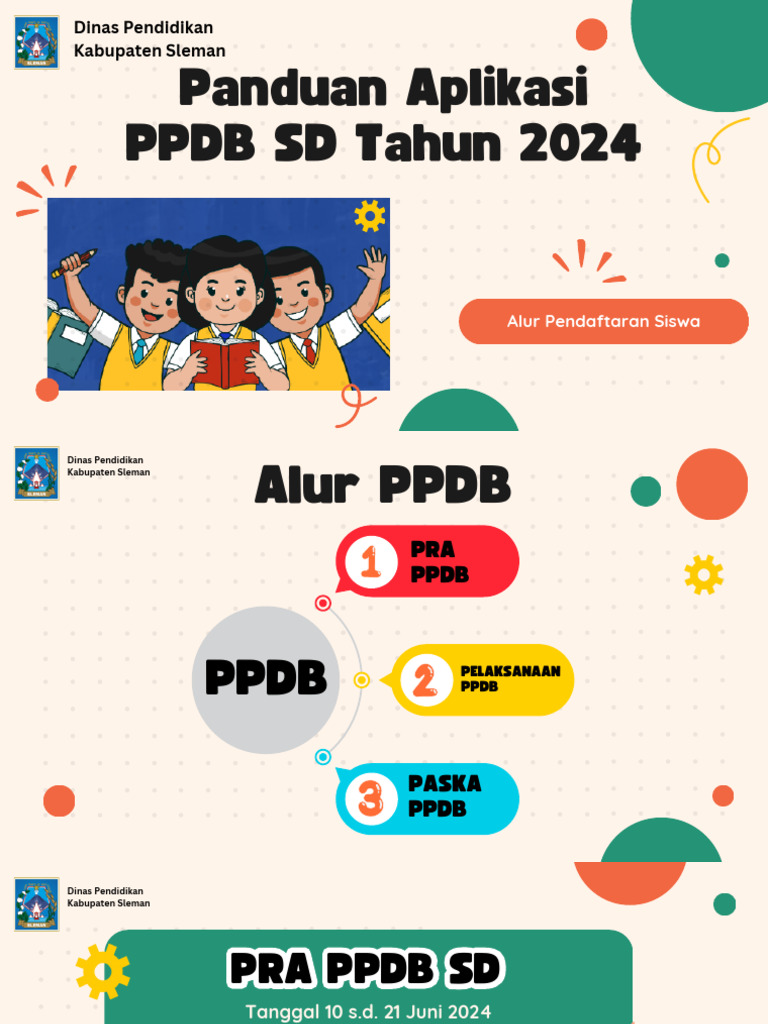 3.-PANDUAN-APLIKASI-PPDB-SD-2024-SISWA | PDF
