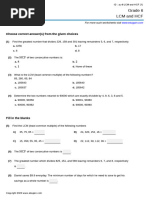Grade 7 Math Released EOG Questions | PDF | Cakes | Ratio