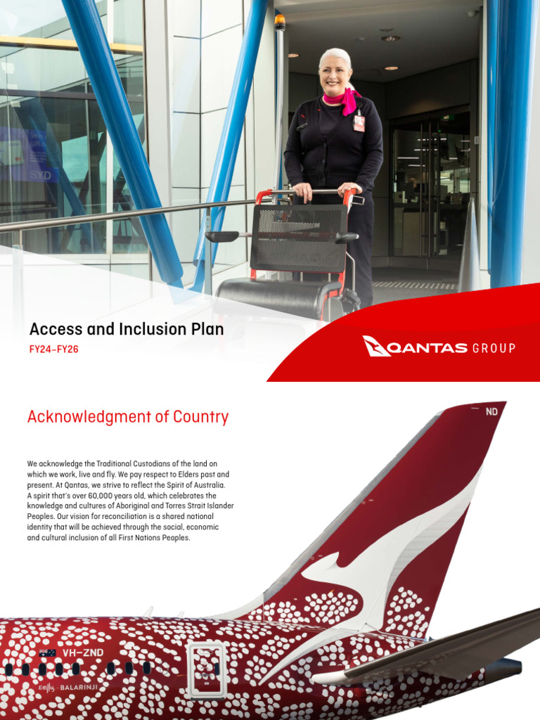 Qantas Access and Inclusion Plan | Download Free PDF | Accessibility ...