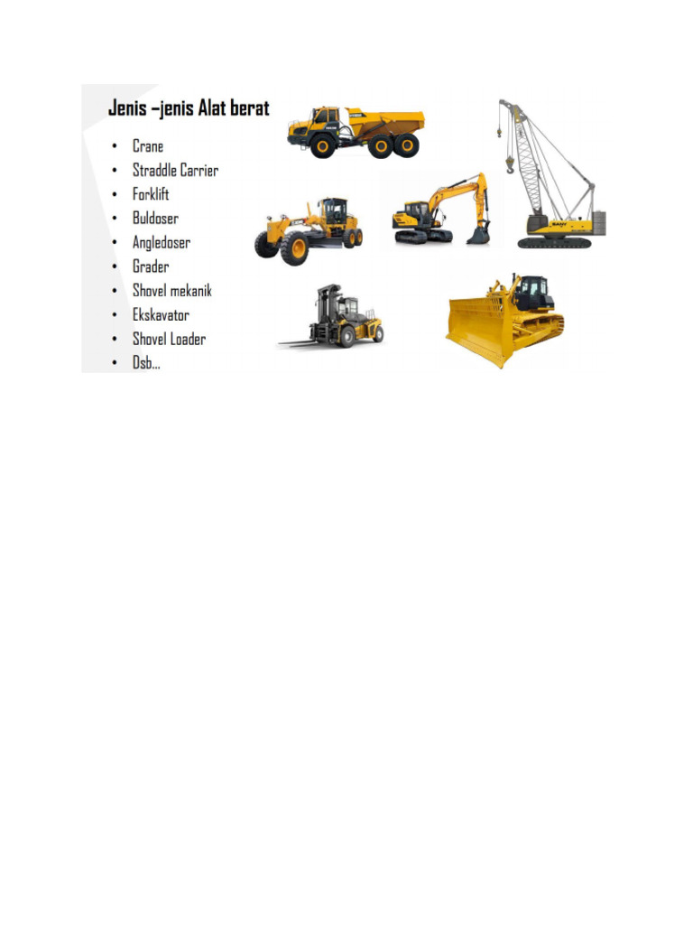 Alat Berat | PDF