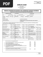 OGUK Medical Form | PDF | Hemorrhoid | Dermatitis