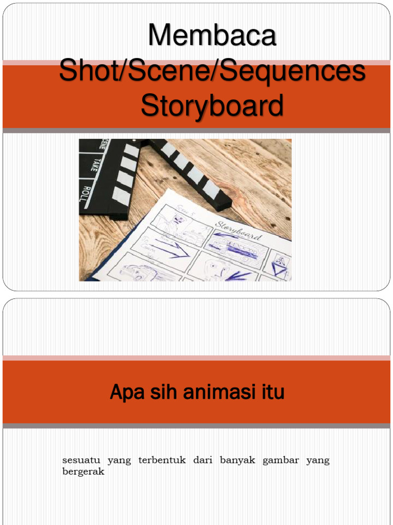 Membaca Shot/Scene/Sequences Storyboard | PDF