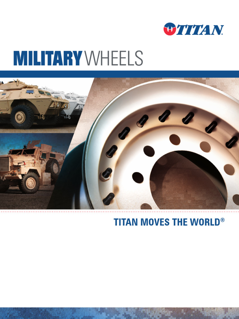 Military Wheel Solutions by Titan | PDF | Wheeled Vehicles | Vehicle ...