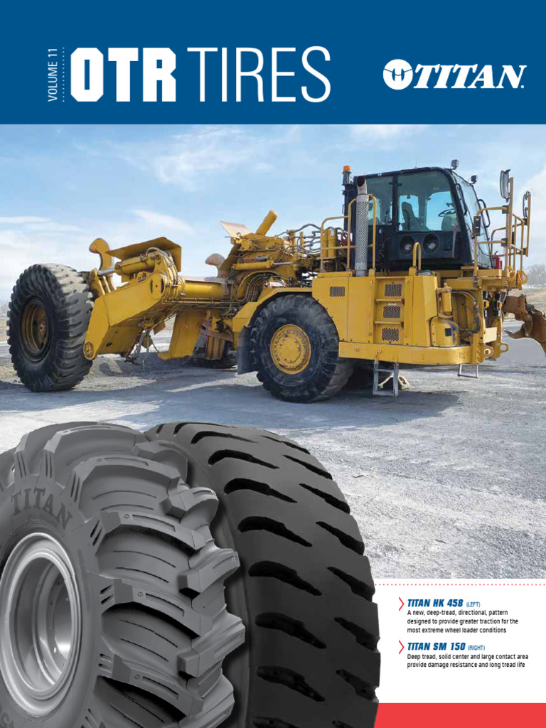 Vol 11 OTR Tires Databook 01032024 LOWRES | PDF | Tire | Vehicle Technology