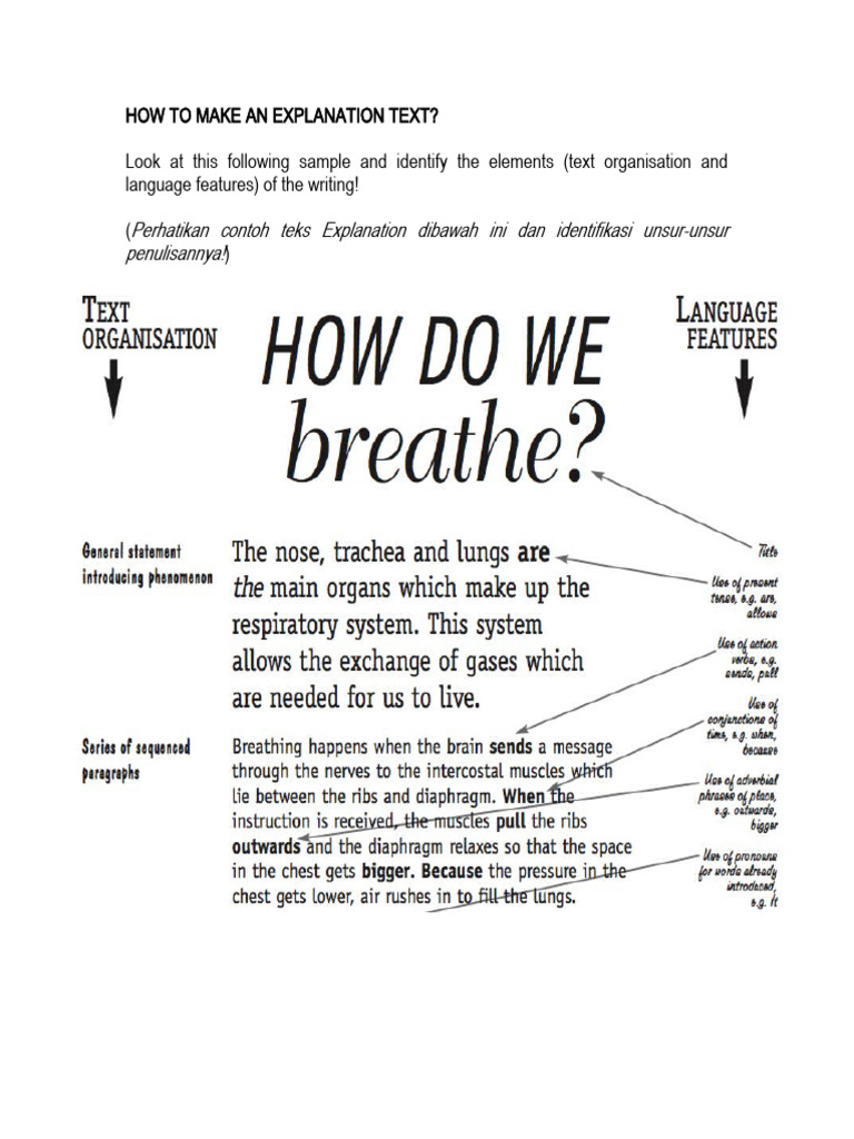 Crafting an Explanation Text Guide | PDF | Foreign Language Studies