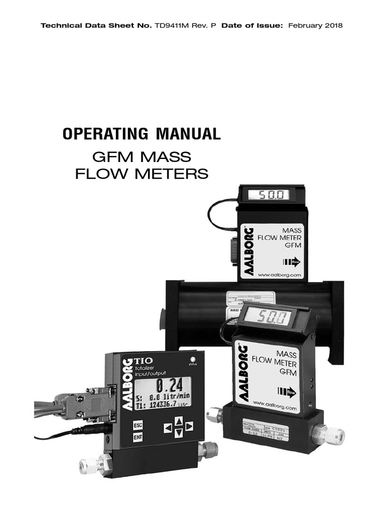 Aalborg GFM Manual TD9411M Rev O | PDF | Power Supply | Calibration