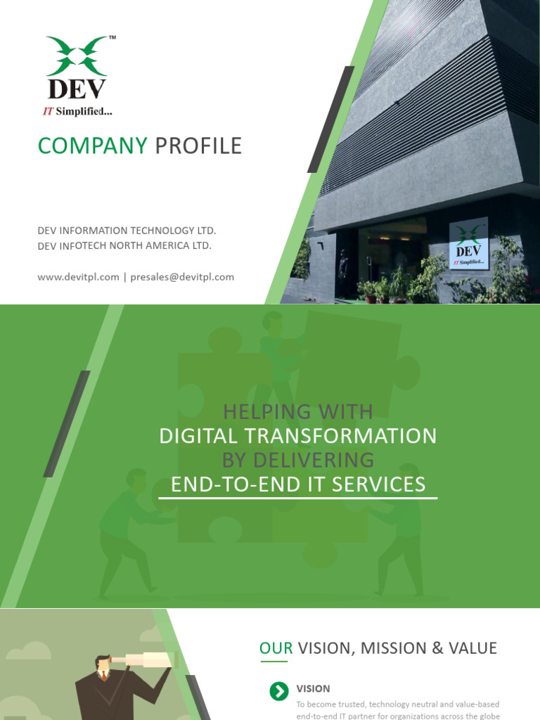 Dev Information Technology Overview | PDF | Enterprise Resource ...