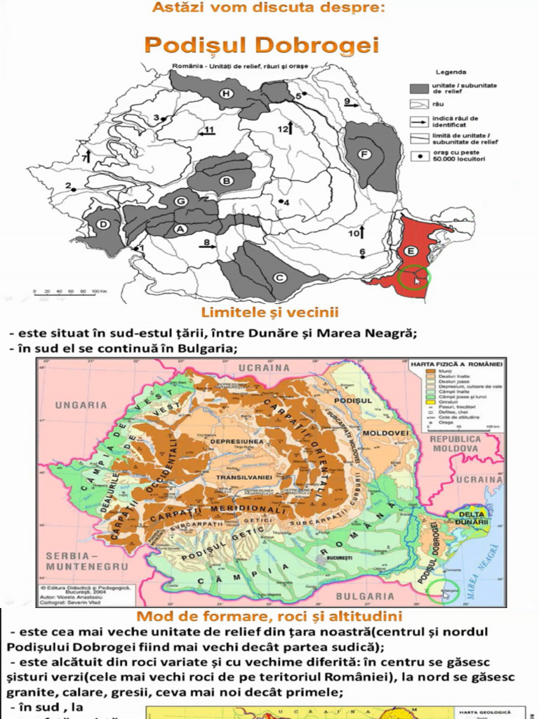 Podisul Dobrogei | PDF