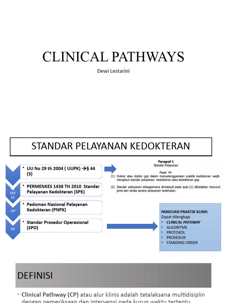 Clinical Pathways | PDF | Patient | Health Economics