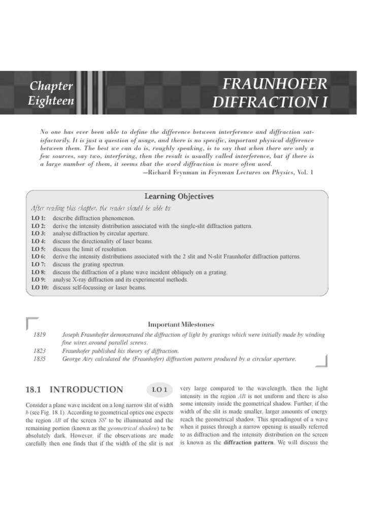 Differ Action | PDF | Diffraction | Angular Resolution