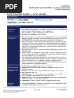 CHCECE030 CHCECE054 CHCDIV001 Inclusion and Diversity Cluster - Assessment Task 1 | PDF | Social ...