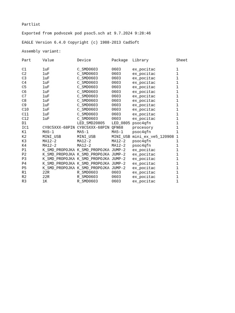 Partlist qfn80 | PDF