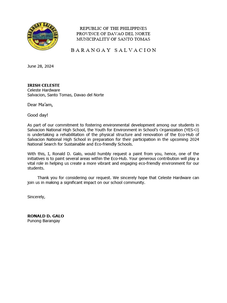 Solicitation 2024 | PDF