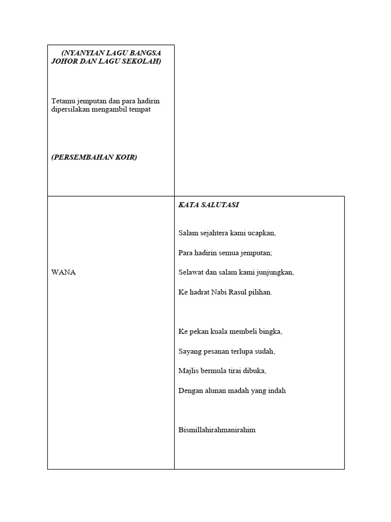 Teks Emcee | PDF