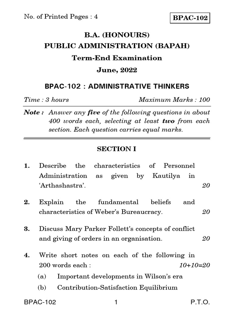 Bpac 102 | PDF