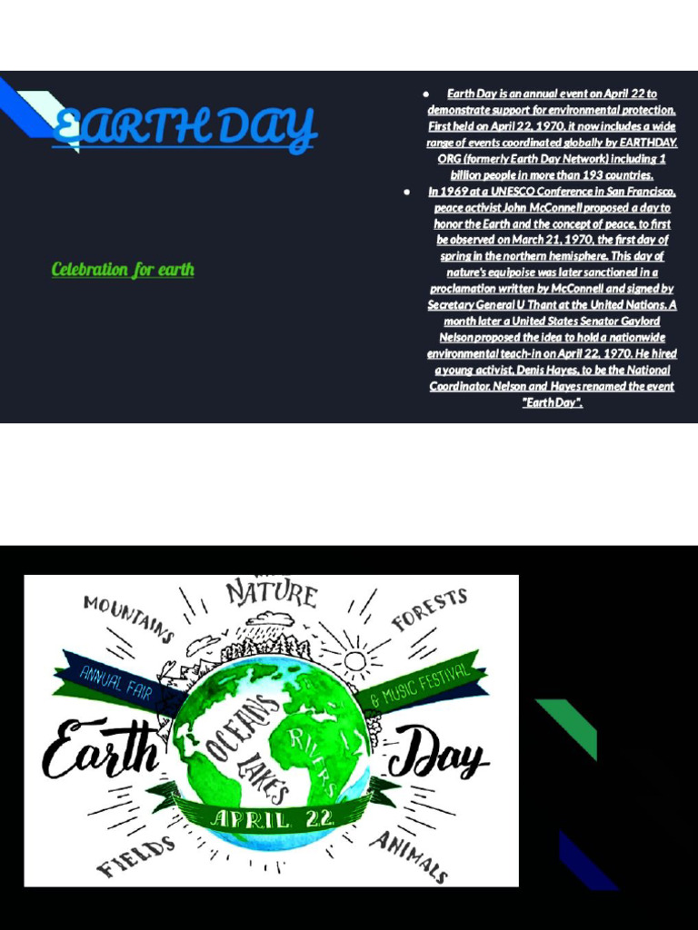 Earth Day | PDF