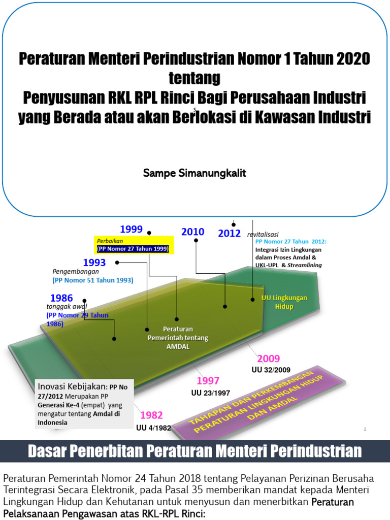 RKL RPL Rinci Kawasan Industri | PDF | Teknologi & Rekayasa