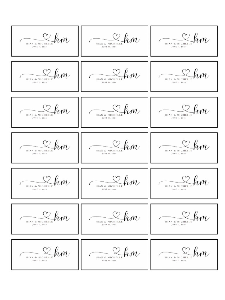 HM Sticker (1) | PDF