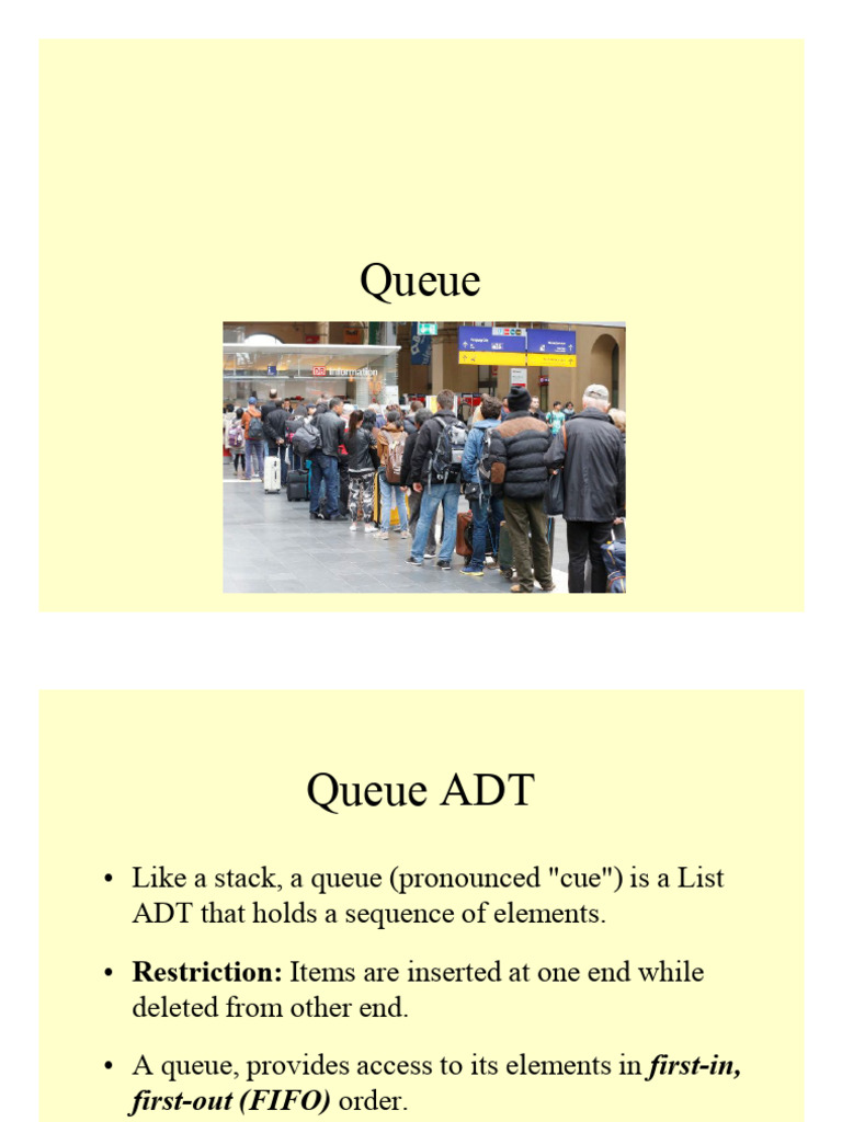 Data structure | Download Free PDF | Queue (Abstract Data Type) | Computer Science