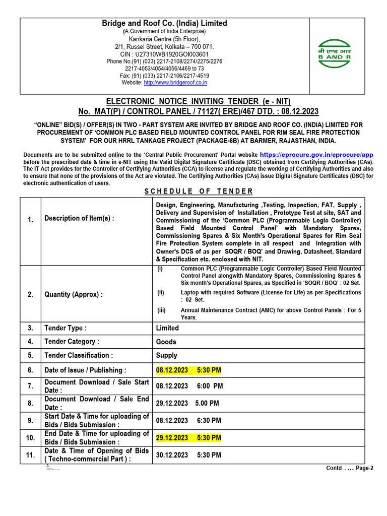 Tendernotice 1 | PDF | Encryption | Public Key Cryptography