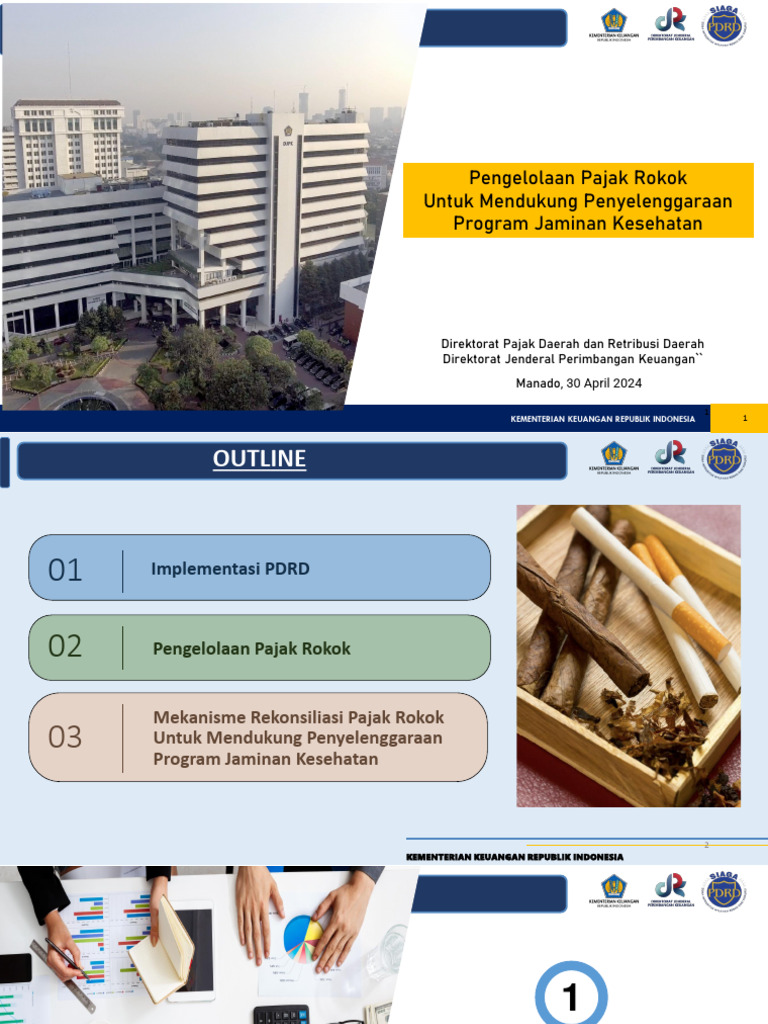 Pajak Rokok - Manado - 300424 - Fix | PDF