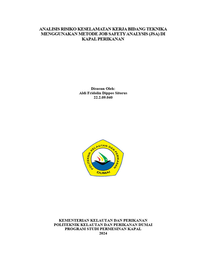 Proposal Aldi Fridolin Dippos Sitorus | PDF | Teknologi & Rekayasa
