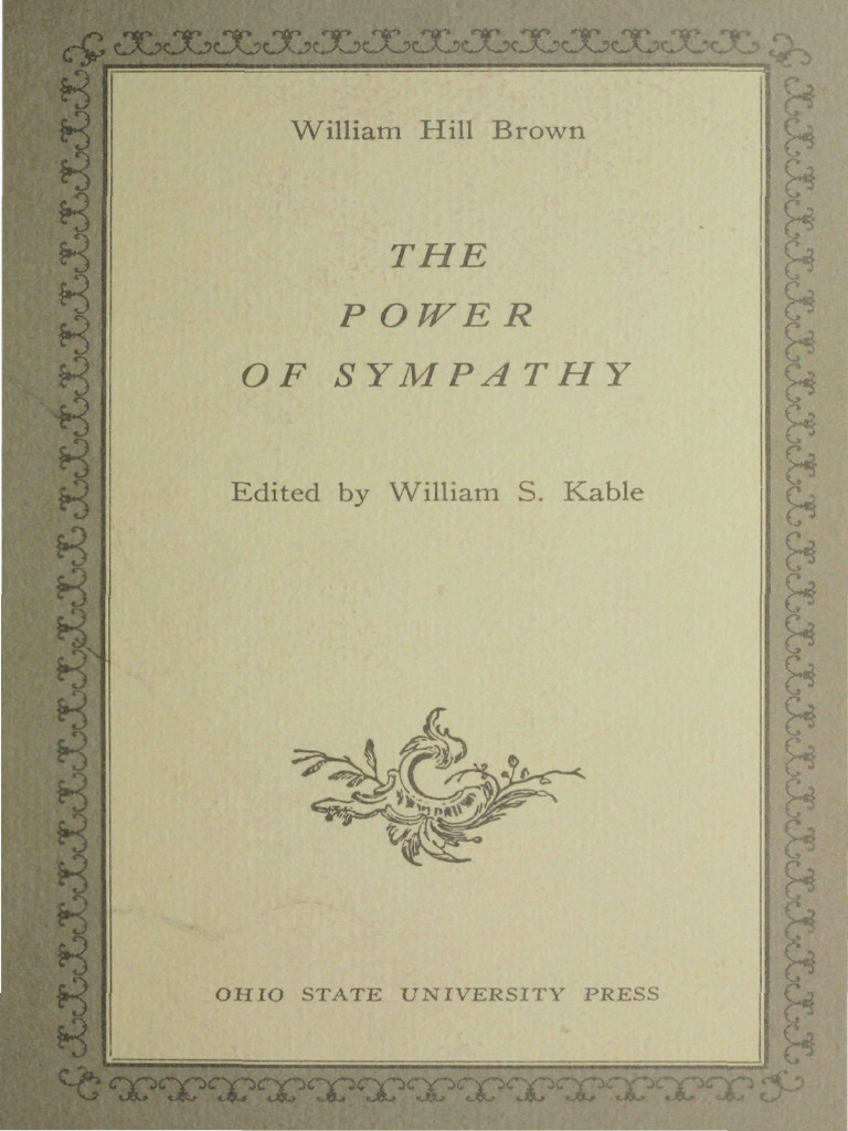 Power of Sympathy: William Hill Brown | PDF | The Sorrows Of Young Werther