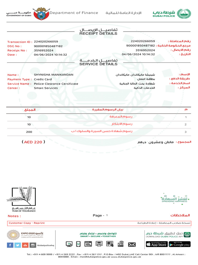 Common Action!view Receipt | PDF