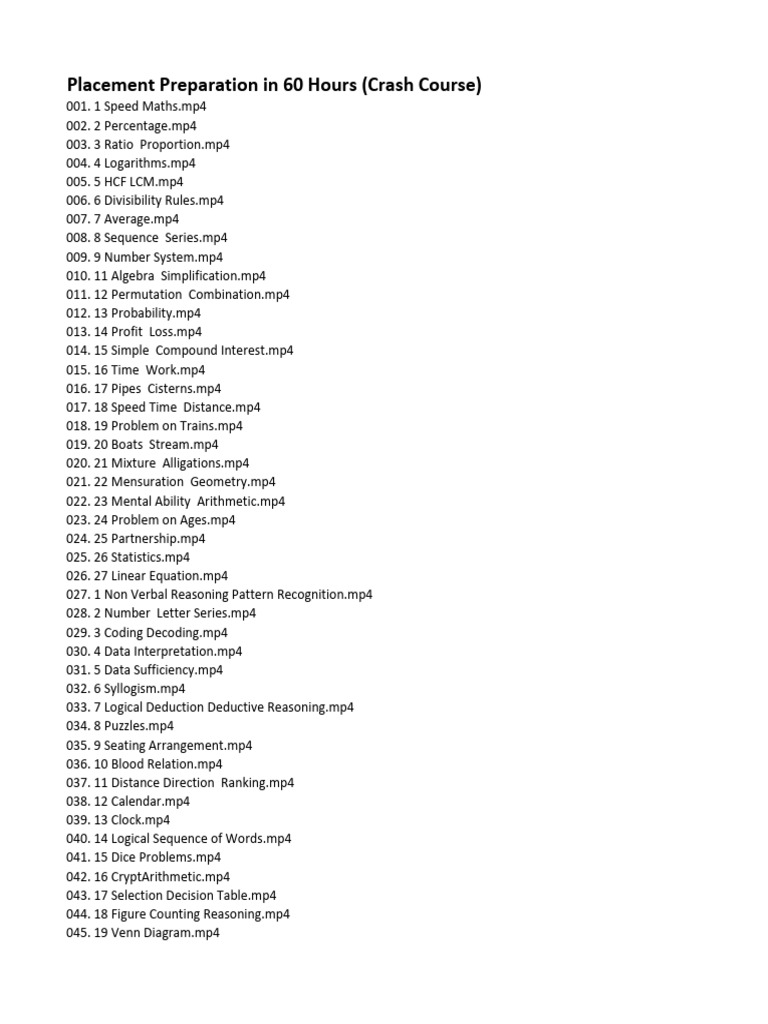 MPH Crash Course | PDF | Databases | Mathematics