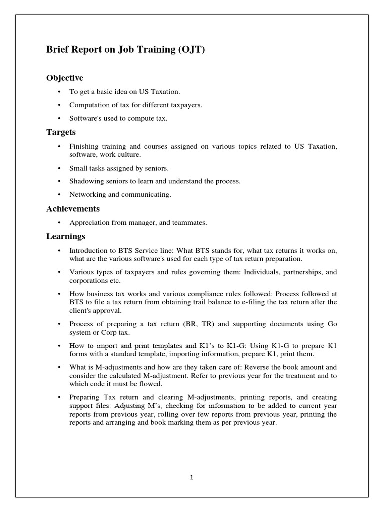 IIP Report Final (C. Ashwini, B15-15) | PDF | Expense | Consultant
