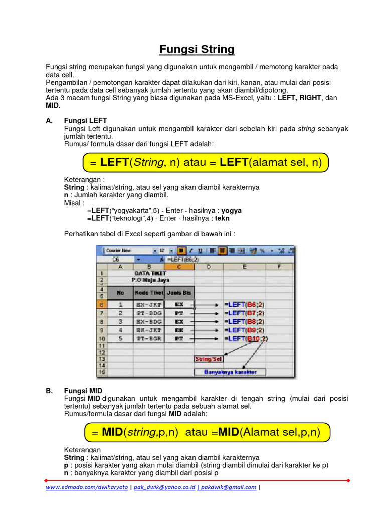 4 Fungsi String | PDF