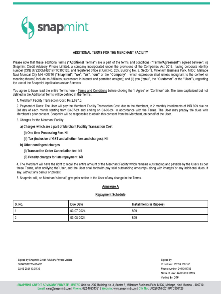 Signed Agreement | PDF | Government Finances | Taxes