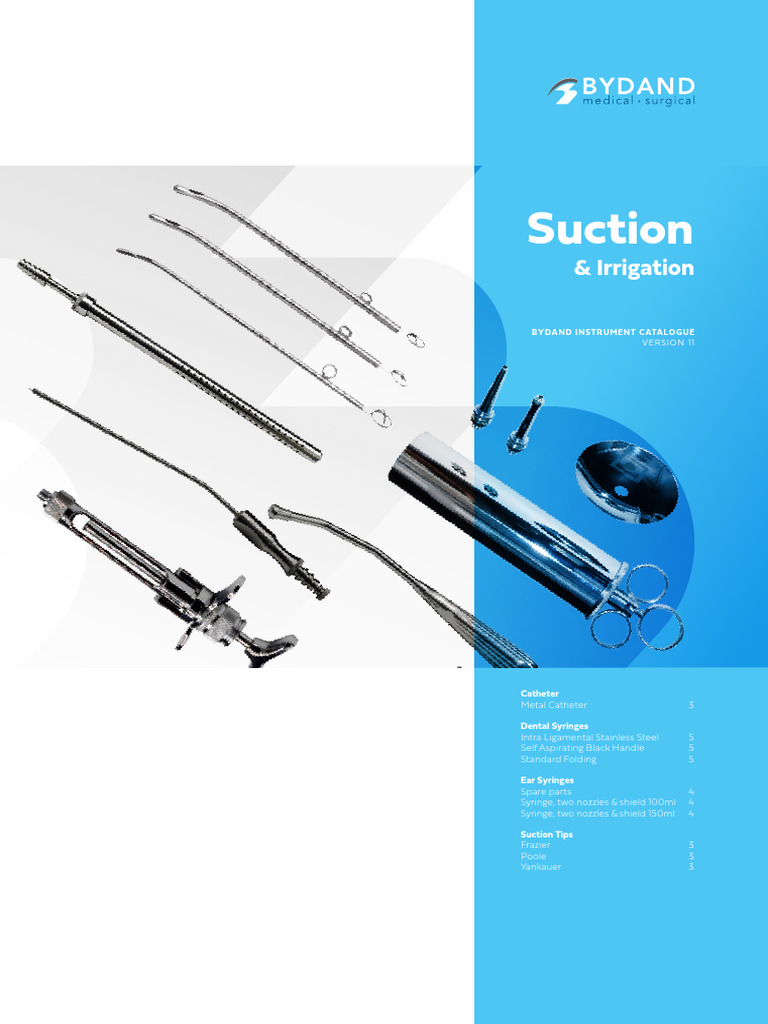 12_Bydand_Suction_and_Irrigation_Catalogue_v5_web | PDF | Syringe ...