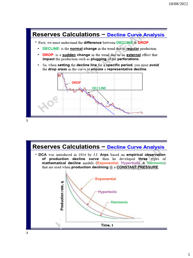 Introduction To Petroleum Engineering Course - Part | PDF | Exponential Function | Logarithm