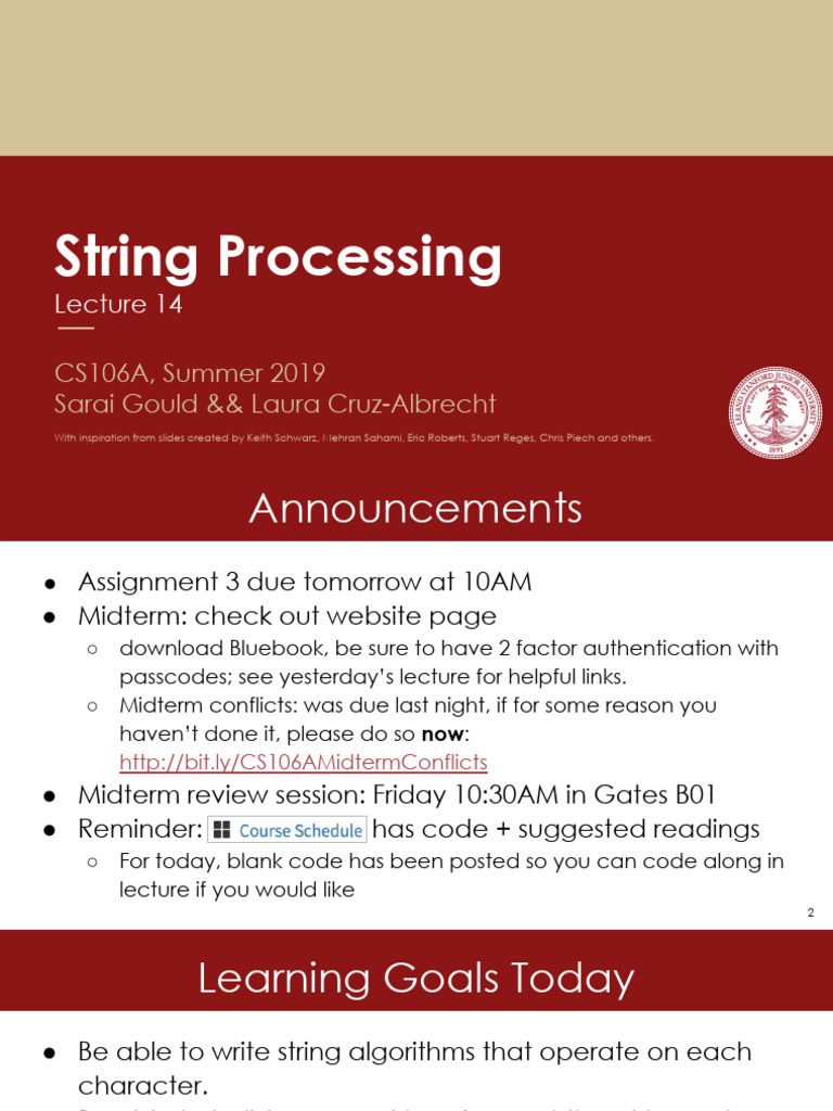 Lab 5 | PDF | String (Computer Science) | Letter Case