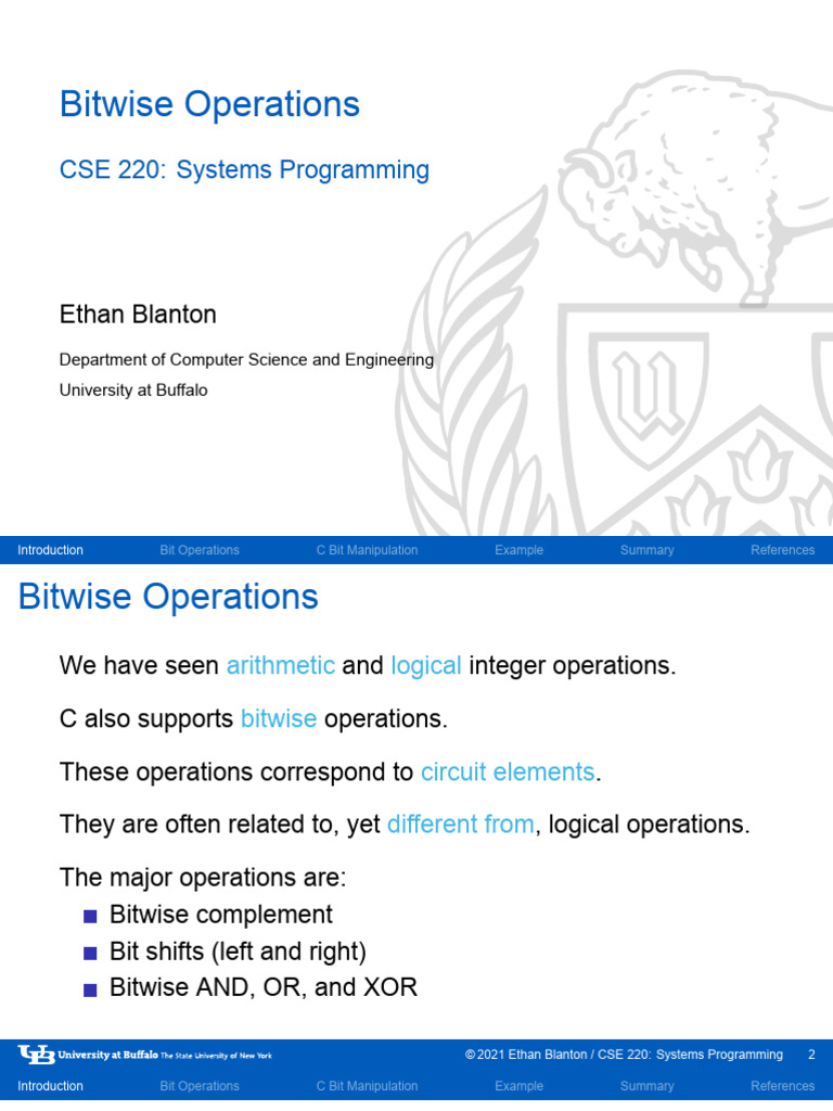 20 Bitwise Pdf Computer Engineering Mathematical Notation