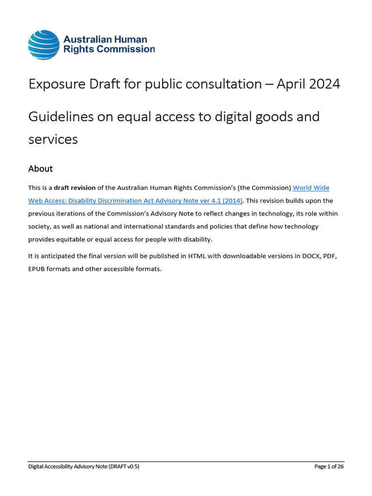 Digital Products Guidelines For Public Consultation 0 | PDF ...