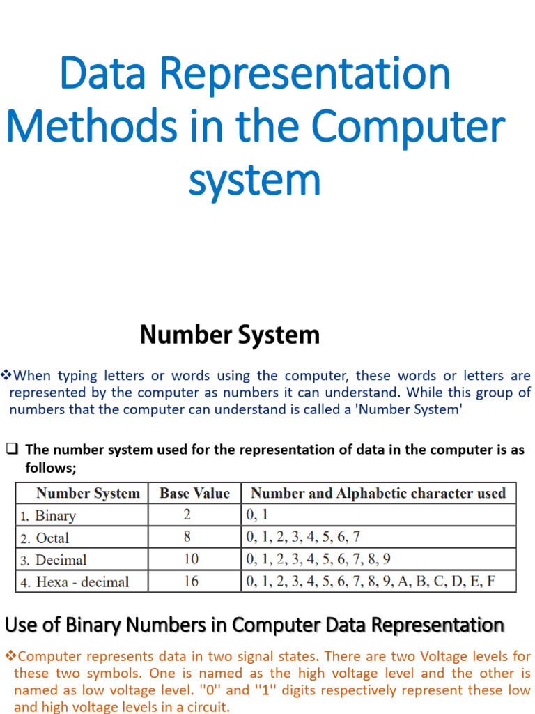Number System (1) | Download Free PDF | Byte | Bit