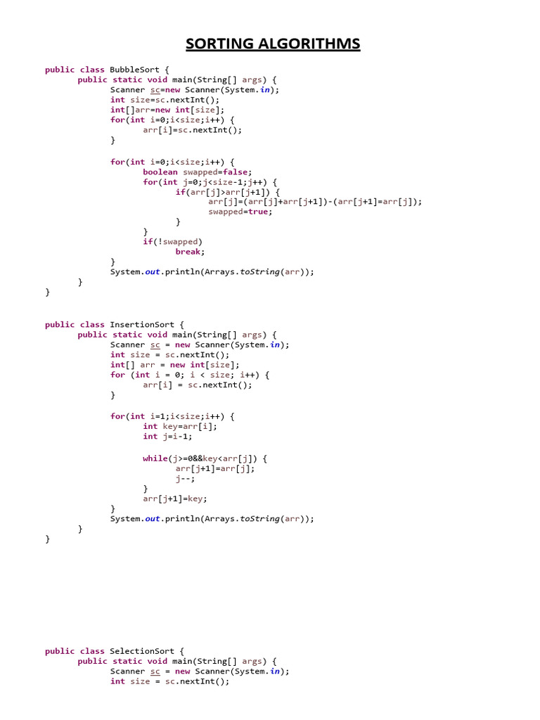 Gfgjava Pdf Computer Science Computer Programming 0109