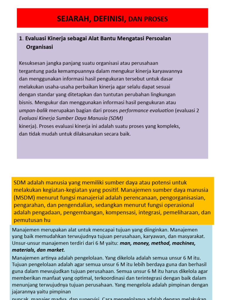 Pertemuan I Sejarah, Definisi, Dan Proses (I) | PDF