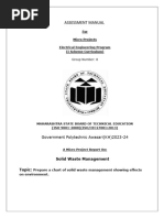 Micro Project Report On Solid Waste Managements | PDF | Waste ...