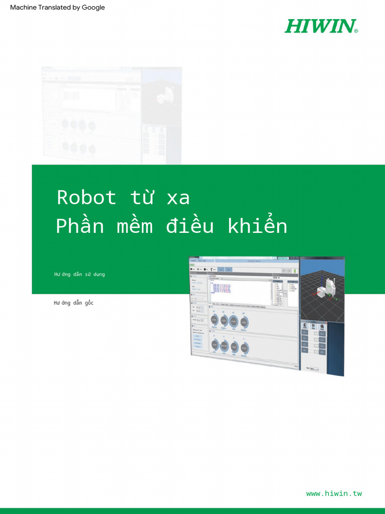 Remote Operating Interface System User Manual- Tiếng Việt | PDF